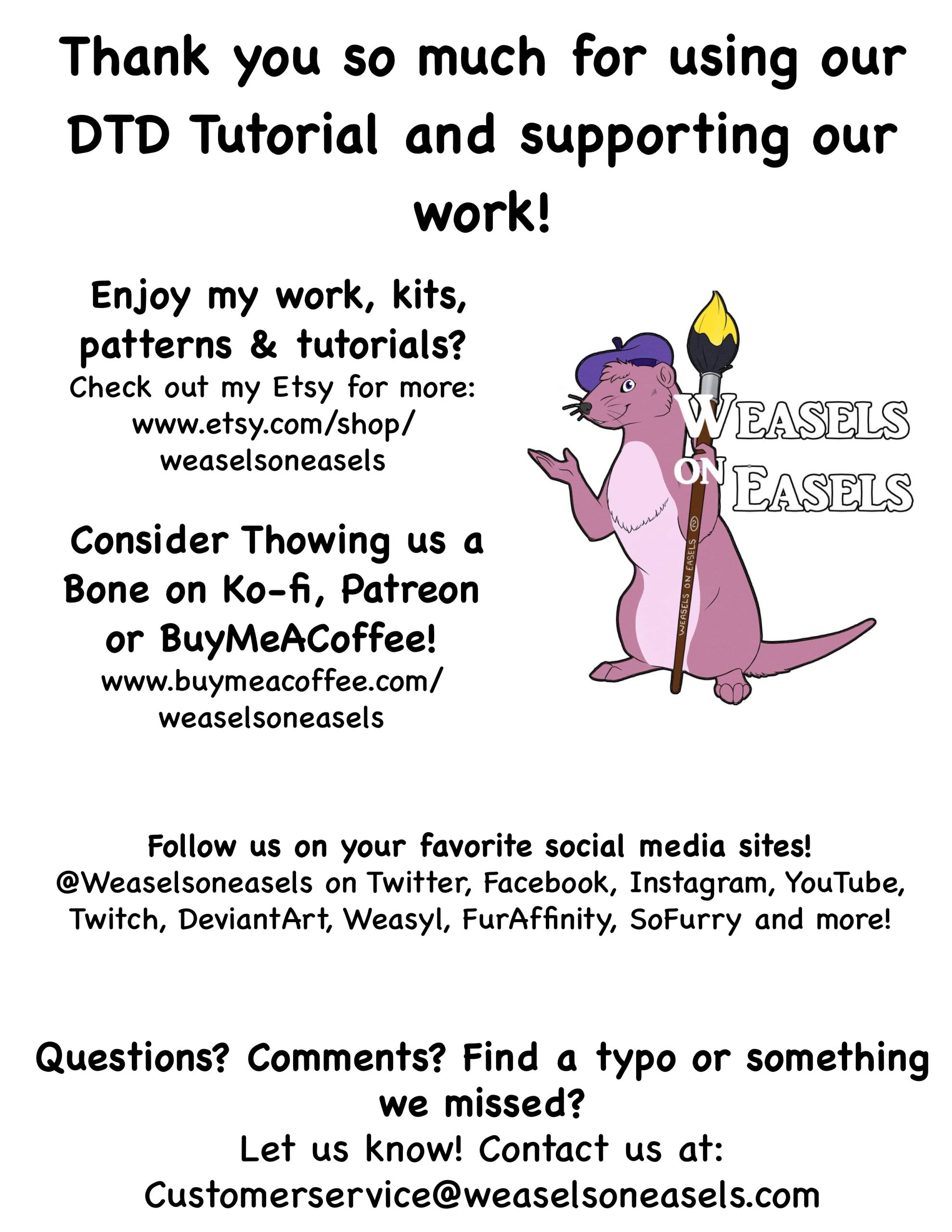 Making Your DTD | Weasels on Easels